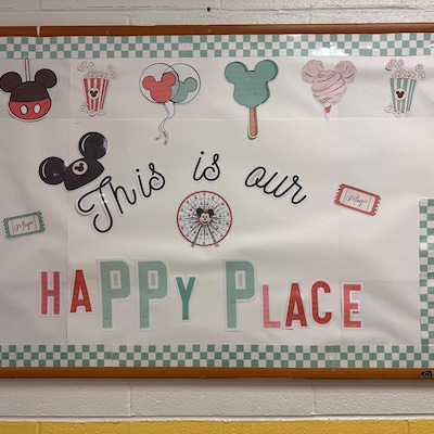 Boho Bulletin Board Kit, Retro Classroom Decor Groovy Classroom - Etsy