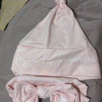 Personalized Baby Swaddle Blanket,customized Newborn Name Blanket Set ...