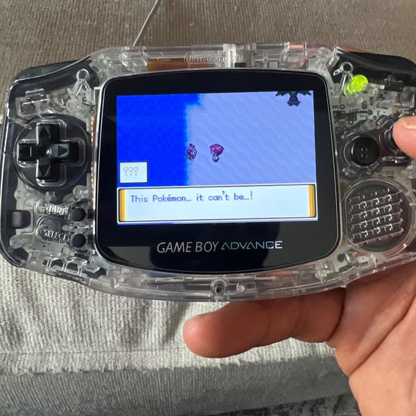 Gameboy Advance GBA Gameboy Brilliant White Backlight IPS V2 - Etsy