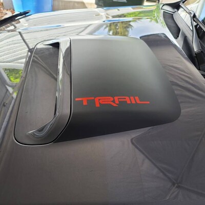 Toyota 4runner Topographic Map With TRAIL Lettering Hood Scoop - Etsy