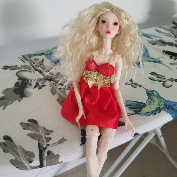 Queen Elizabeth Gown Dress for BJD MSD Size - Etsy