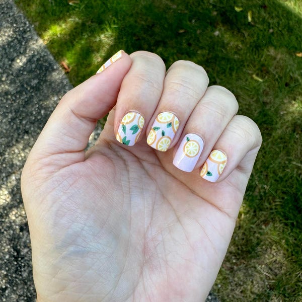 Daisy Duke Nail Wraps 100% Nail Polish Stickers Nail Strips - Etsy