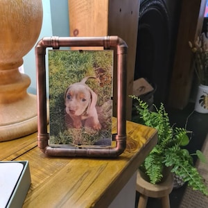 Copper Pipe Photo Frames - Etsy