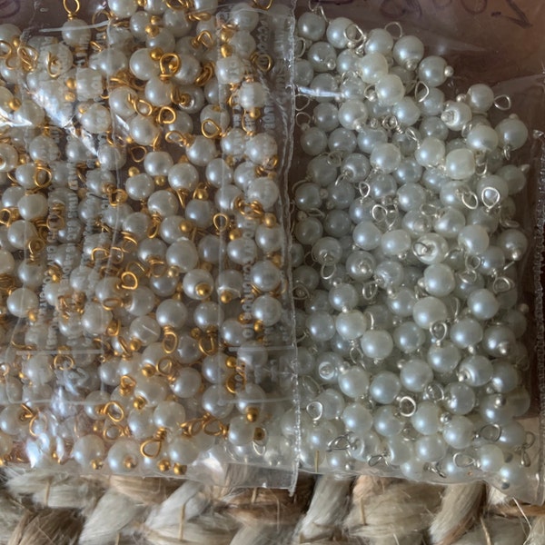 Multi Crystal Bead Thick Rosary Chain. Beaded Chain. Rope Chain ...