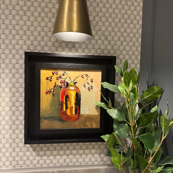 Seashore Painting Original Landscape Oil 6x6 Seascape Painting Original ...