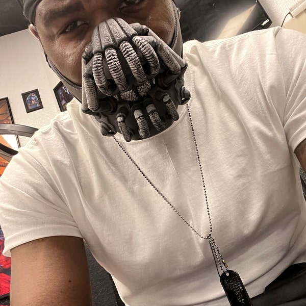Screen Accurate Bane Mask 3D Print ( Dark Knight ) , Cosplay Replica - Etsy