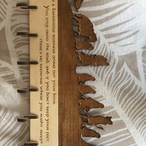 Lord of the Ring Key Holder Wall Key Holder / Wall Key Rack / Lord of ...