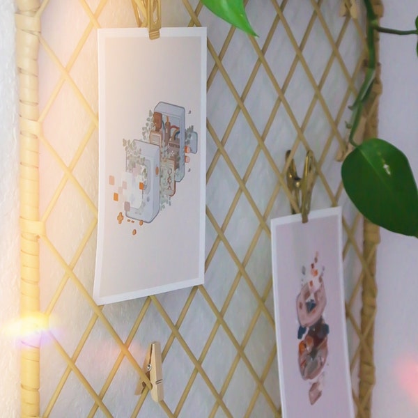 Dreamy Deconstructed Gameboy Art Print | Art Print | Game Art Print ...