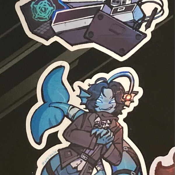 Roblox Pressure - Sebastian Solace and Painter Stickers - Etsy