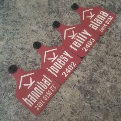 Goat Collar ID Tags - Etsy