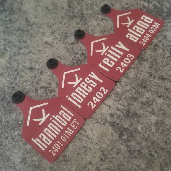 Goat Collar ID Tags - Etsy