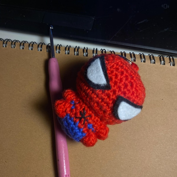 Crochet Pattern for Superhero Spider Amigurumi (english) (PDF) - Etsy