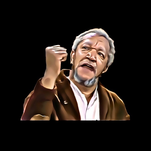 Fred Sanford Svg Png, Sanford and Son Png, Good Times Svg Png, Vintage ...