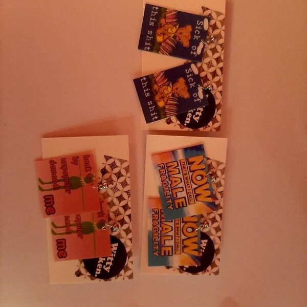 Gojo Satoru & Geto Suguru Earrings, JJK Inspired Jewelry, Jujutsu ...