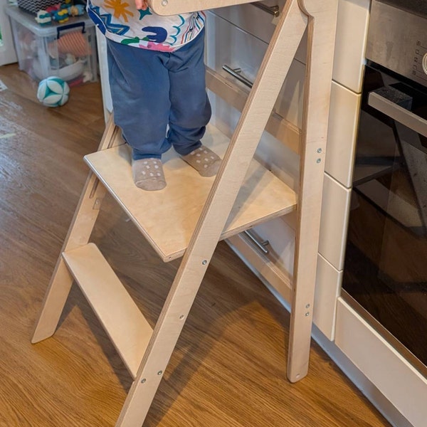 Folding Helper LELEKA for Kitchen, Super THIN Foldable Tower Architoyz ...