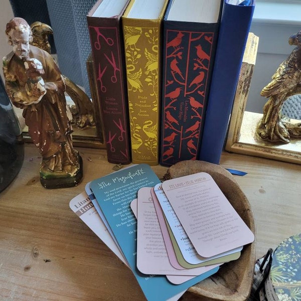 Catholic Prayer Card Bundle - Saint Prayer - Marian Cards - Catholic ...