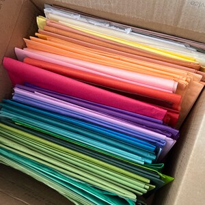 TISSUE PAPER SHEETS Ocean Turquoise Parade Blue Retail and - Etsy