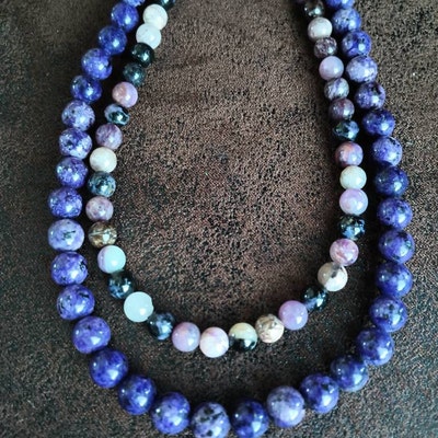 NATURAL Gemstone Multi-color Agate Star Cut 6mm 9mm 10mm - Etsy