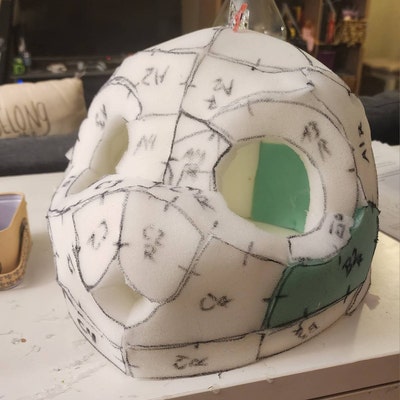 Fursuit Headbase Pattern kiko DOWNLOAD ONLY Kemono Furry - Etsy