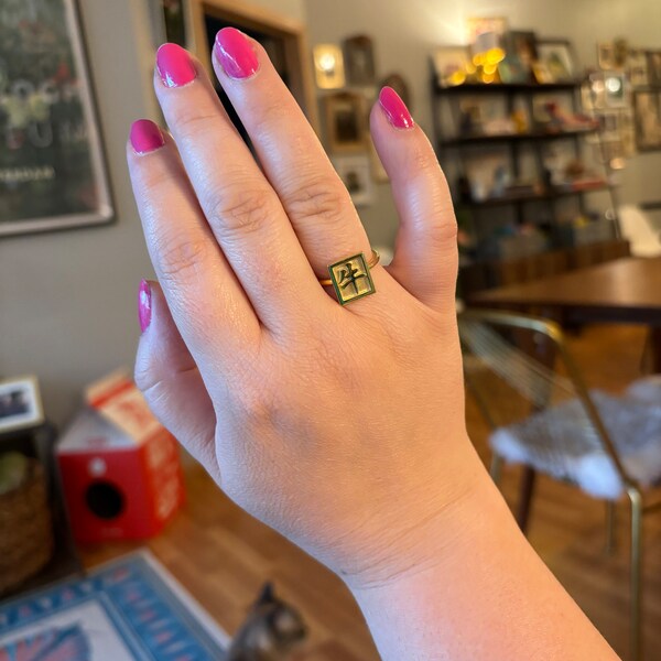 Personalized Chinese Signet Ring | Made-to-order | Handcrafted 925 ...
