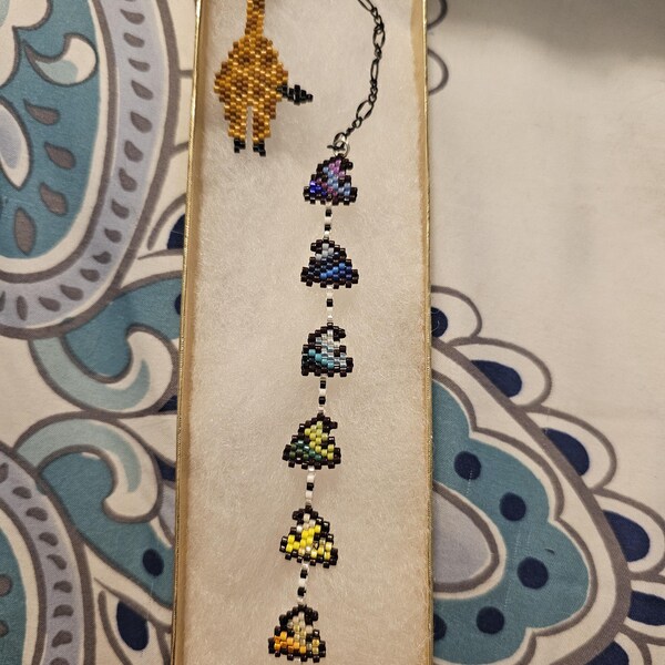 Balloons Brick Stitch Bead Pattern, DIY Beaded Jewelry Charms, PDF ...