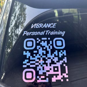 Design Your Own QR Code, Design Your Own Window Sticker, Custom Window ...