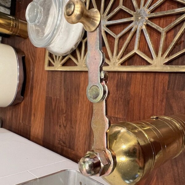 Vintage Large Victorian Full Engraved Solid Brass Working PADLOCK and ...