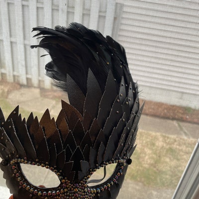 Blue Bird Mask, Masquerade Masks Women, Owl Mask, Blue Dragon Mask - Etsy