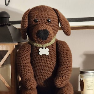 CHOCOLATE LAB PDF Crochet Pattern english Only - Etsy