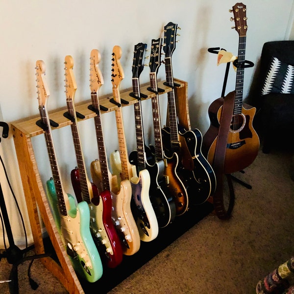 A/B14 14 Space Stacking Guitar Stand - Etsy
