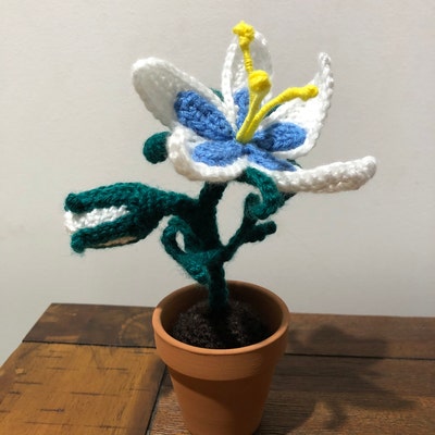 Silent Princess the Legend of Zelda Flower Crochet Pattern - Etsy