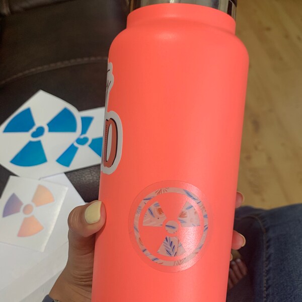 Clear Colorful Radiology Symbol Sticker, Radiology Sticker, Radiology ...