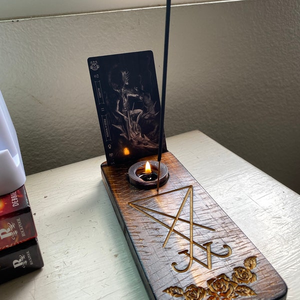 Seal of Archangel Gabriel Wall Altar for Sacred Space and Offerings ...