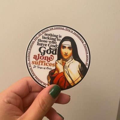 Catholic Sticker Bundle Mother Teresa St. John Paul St. Gianna Beretta ...