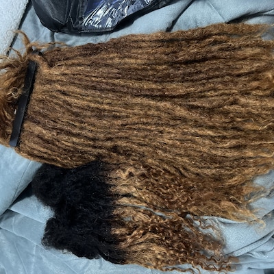 Wavy Curly Boho Lisa Bonet Human Hair Loc Extensions - Etsy
