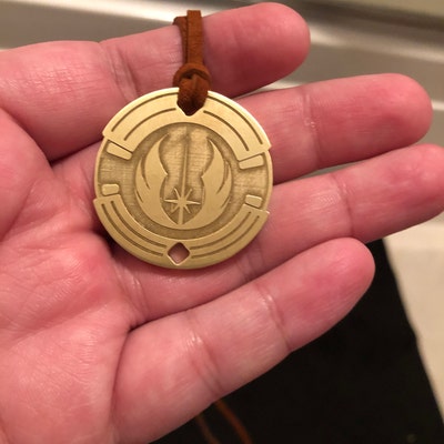 Jedi Path Vault Challenge Coin Medallion Emblem Engraved in Solid Brass ...