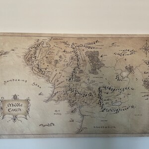 The Ponderosa Map Poster, the Ponderosa Map Canvas, Ponderosa Map in ...