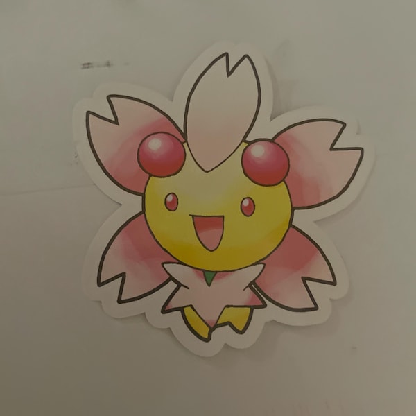 Clefairy Sticker | Die-cut, Water Proof, Weather Proof, Vinyl Sticker ...
