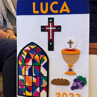 UNASSEMBLED Personalized Confirmation Banner Kit Confirmation - Etsy