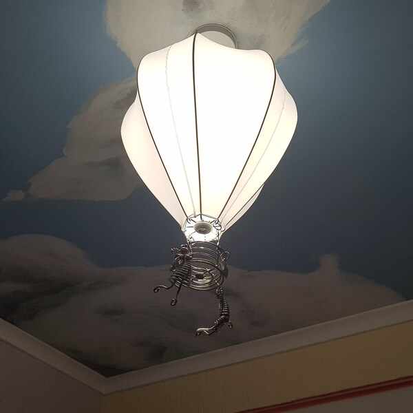 Pendant Light Zeppelin Nursery Ceiling Lamp, Hanging Lighting - Etsy