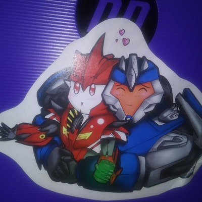 Transformers Prime Chibi Sticker - Etsy