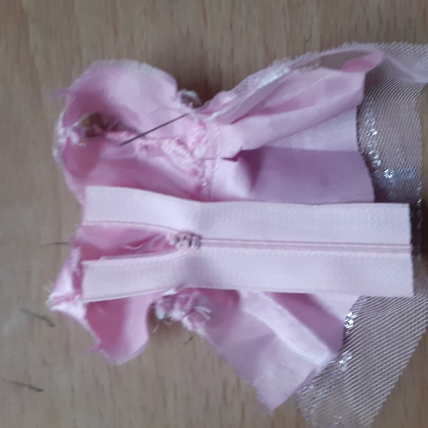 W009 Mini 7CM Small Zipper Doll Sewing Craft Doll Clothes Making Sewing ...