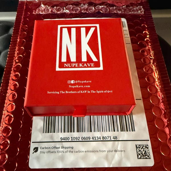 Nupe Kave Exklusive Kappa Alpha Psi Chenille Embroidery Hoodie - Cream ...