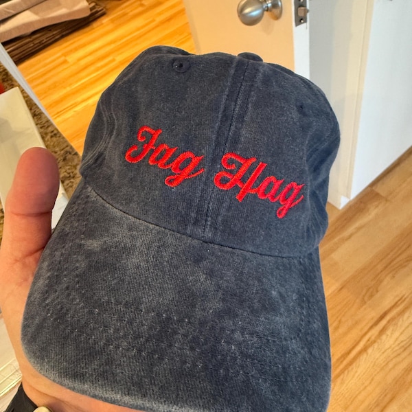 Custom Embroidered Dad Cap Washed Dad Hat Unstructured Gym Cap Bachelor ...
