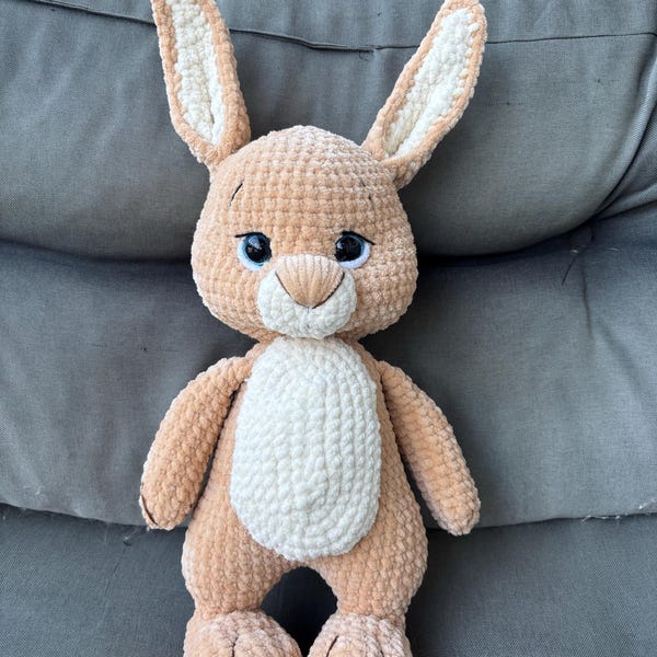Kangaroo Crochet Plush Pattern / Amigurumi Kangaroo Pattern / Stuffed ...