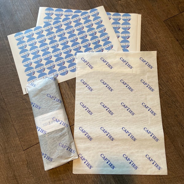 Custom Tissue Paper, Gift Packing, Logo Print Tissue Paper, Gift ...