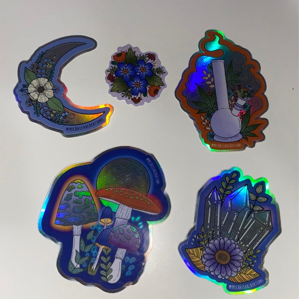 Sticker Bundle | Vinyl Sticker Bundle | Waterproof Stickers | 4 Pack ...