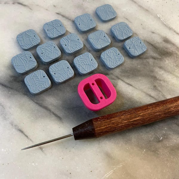 BRUSHED METAL and WOOD Texture Roller // Polymer Clay Texture Roller ...