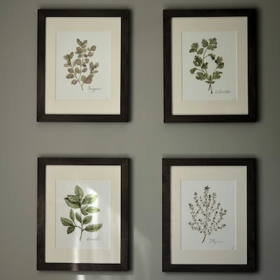 Basil Print Watercolor Basil Painting, Herb Print, Basil Print ...