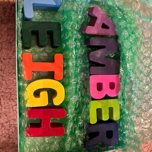 Rainbow Gummy Bear Crayon Gift Set | Etsy